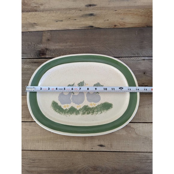 unknown | Dining | Vintage Ceramic Serving Platter Geese With Polka ...